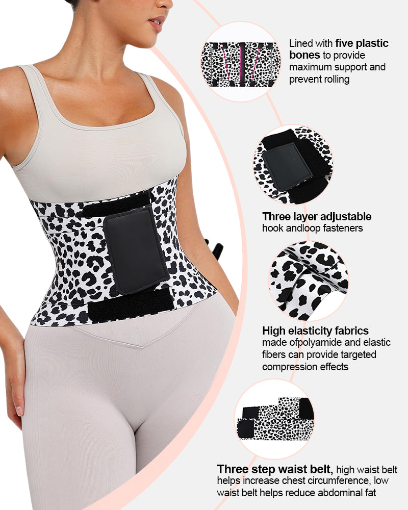 Triple Wrap Tummy Control No-Slip Waist Trainer Belt – SloMra