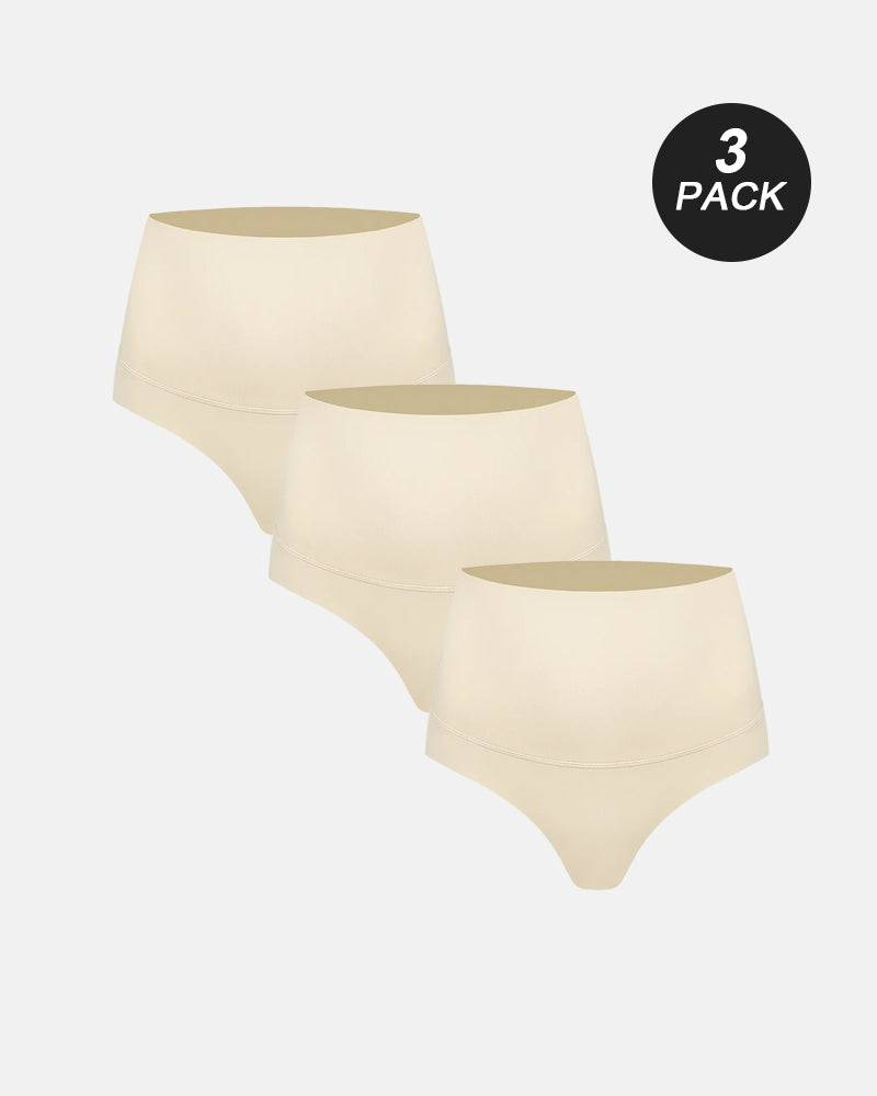 3-Pack High Waisted Tummy Control Briefs – SloMra