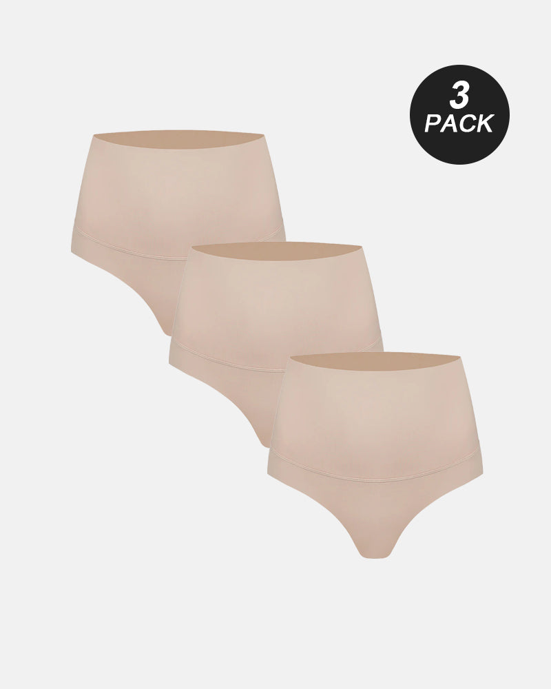 3-Pack High Waisted Tummy Control Briefs – SloMra